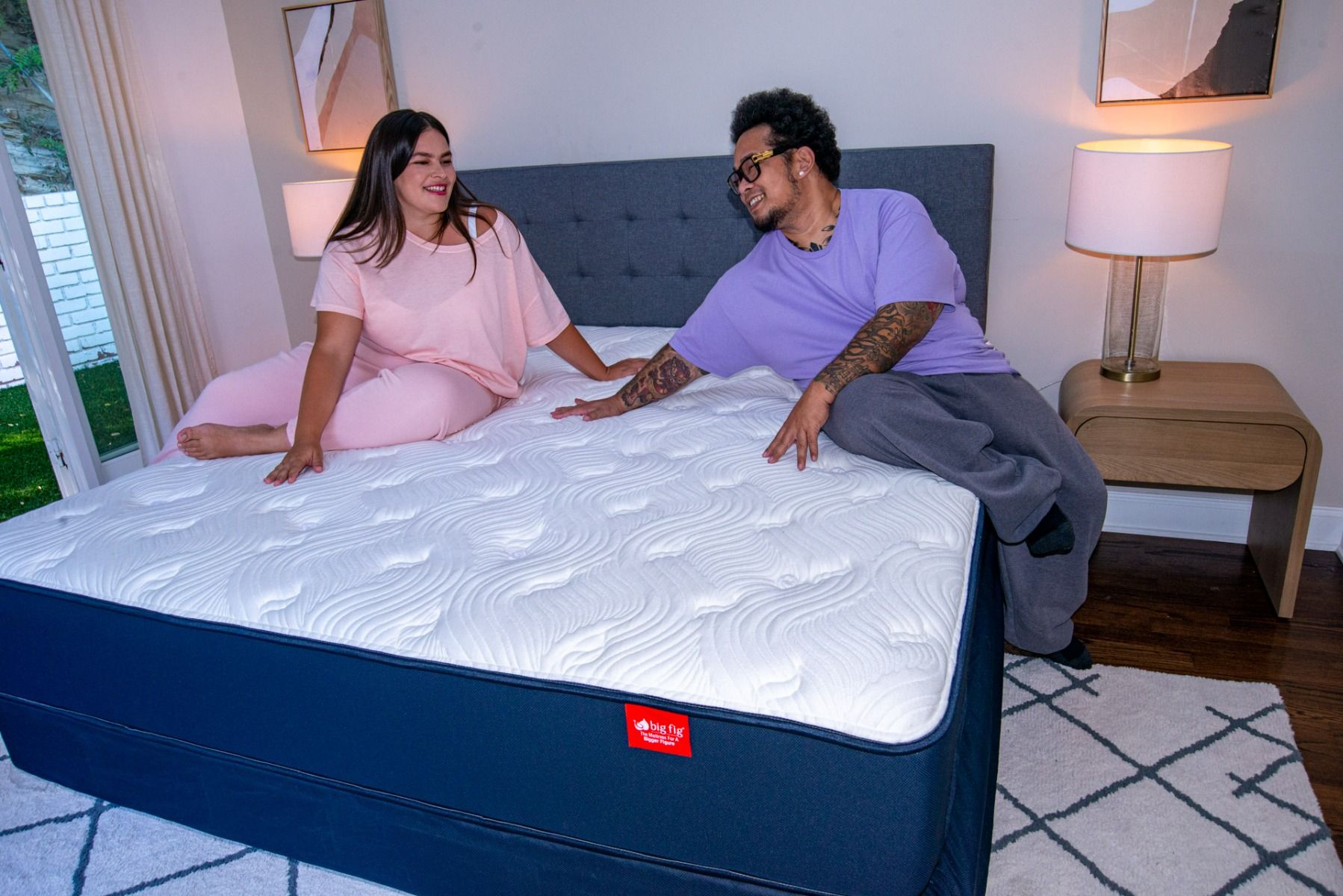 California King Mattress for Plus Sized People Big Fig Mattress